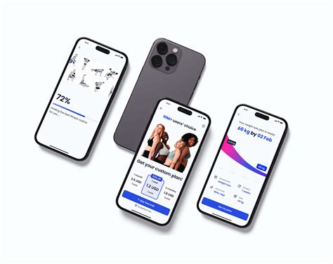 Fitness Mobile App UX UI Case Study Behance