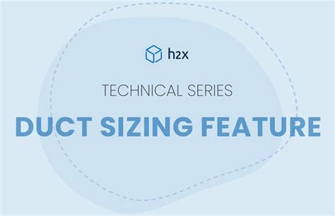 FREE Duct Size Calculator Calculate Duct Dimensions H2x