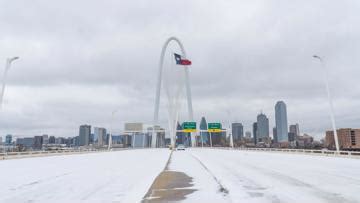 Dfw Winter Storm Snow Totals Across North Texas