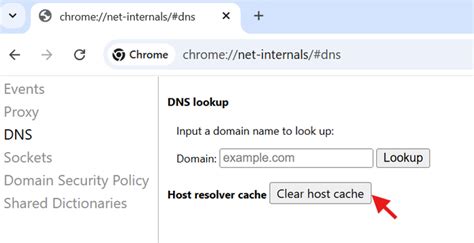 How To Clear DNS Cache In Chrome Using Chrome Net Internals Dns Command GeeksforGeeks