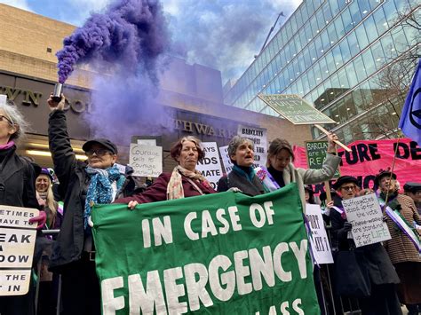 Suffragettes Hold Rally As Extinction Rebellion Protesters Face