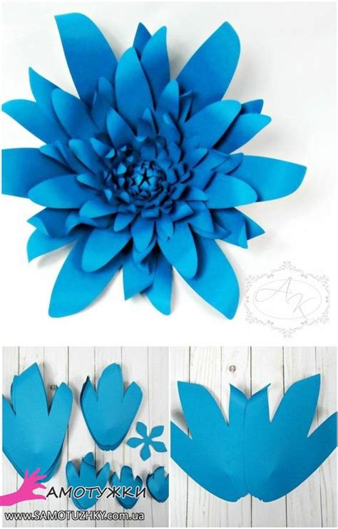 Паперові квіти 14 майстер класів Самотужки