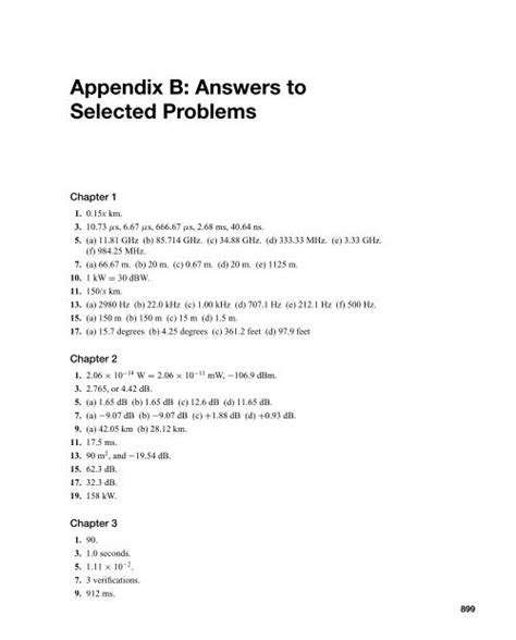 Appendix B Answers To Selected Problems Iet Digital Library