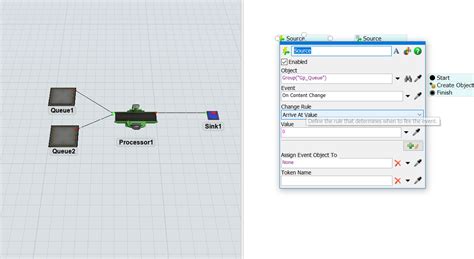 how to track queue name which is releasing token flexsim community