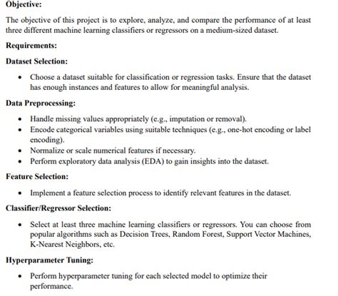Solved Objectivethe Objective Of This Project Is To