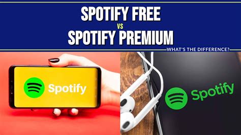 Spotify Free Vs Premium Comparison Whats The Difference Greenlit Content
