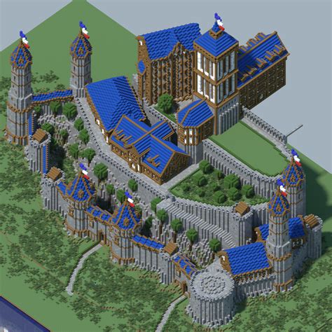 A Minecraft Fantastic Castle City Download Minecraft Map