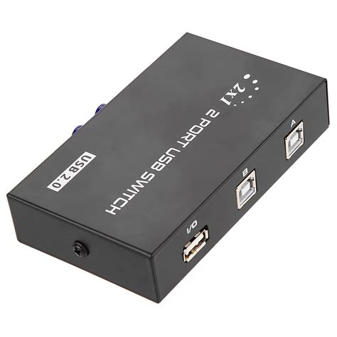2024 24 Port Usb 20 Manual Sharing Switch Switcher Box For Pc Printer