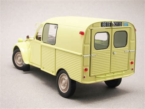 Citroën 2cv Ak 350 1966 Yellow Norev 118 Minicarweb