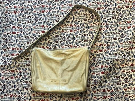 마뗑킴 빈티지 래더 스퀘어 숄더and크로스백 헬로마켓