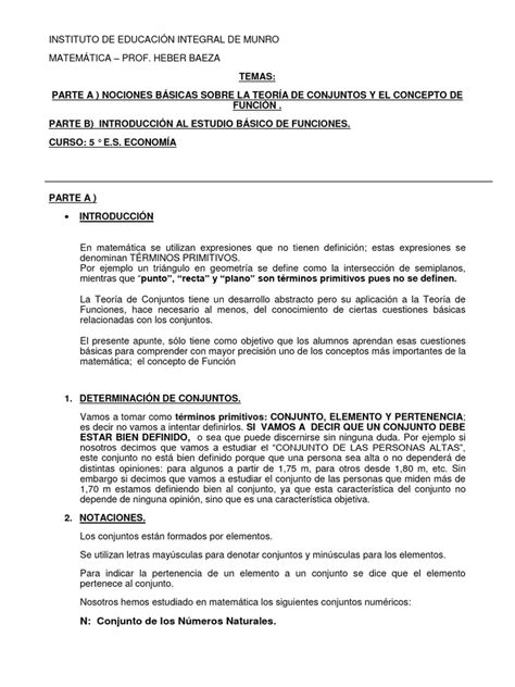 Teoría De Funciones Pdf Asíntota Función Matemáticas