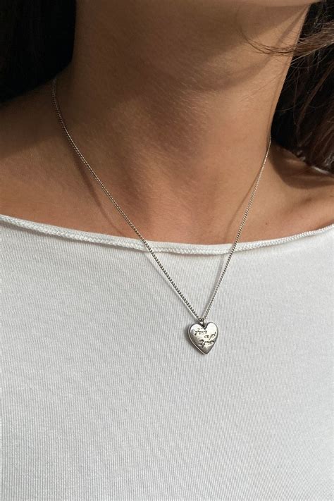 Forse Un Po Ti Penso Heart Necklace Collection 2023 Subdued