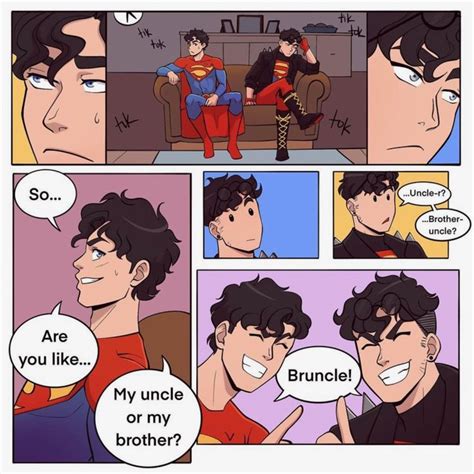 Jon And Conner Kent Superboy Dc Comics Heroes Superman X Batman