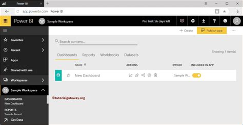 How To Create Power Bi Workspace