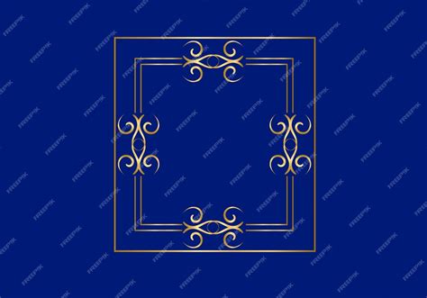 이중 사각형 프레임 템플릿 이중 선 프레임 초안 요소 기하학적 벡터 일러스트 레이 션 프리미엄 벡터