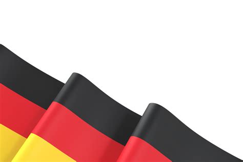 Germany Flag Design National Independence Day Banner Element