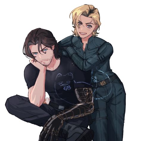 Bucky Barnes And Yelena Belova Marvel And More Danbooru