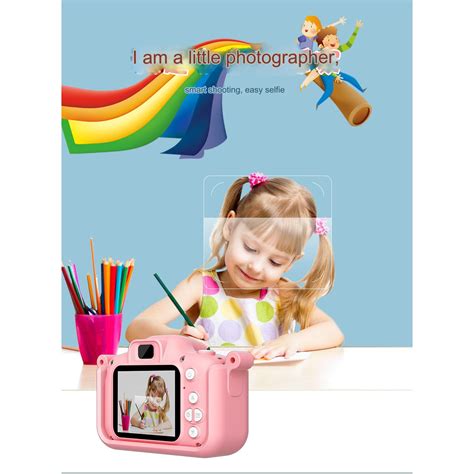 Mini Camera Digitala De Desene Animate Sihoisi Roz Emagro