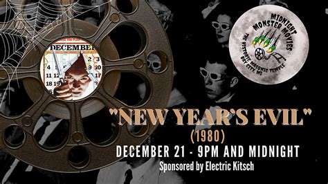 Midnight Monster Movies New Years Evil 1980 Hmtbc