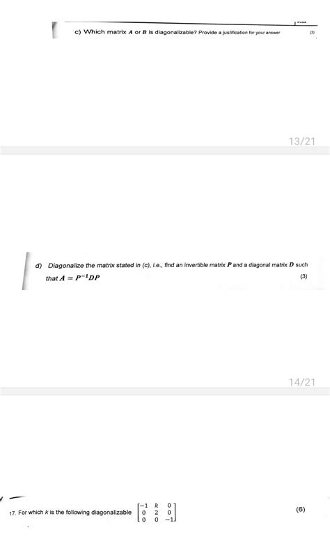 Solved 11 Suppose That V Is An Eigenvector Of An N×n Matrix