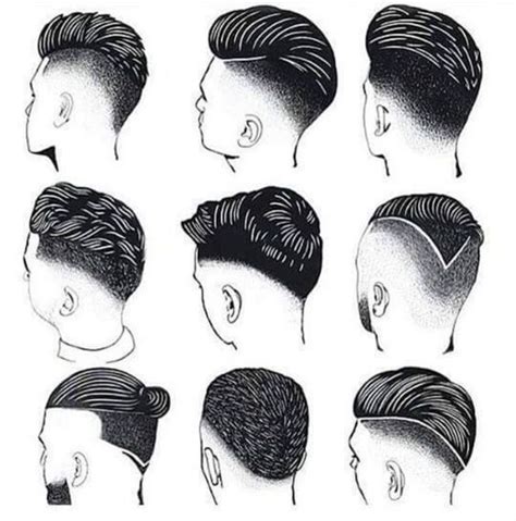Best Tipos De Cortes Images On Pinterest Barber Salon Barbershop And Men S Cuts