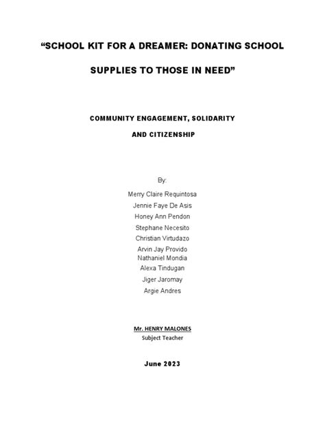 School Kit For A Dreamer Pdf Learning Behavior Modification