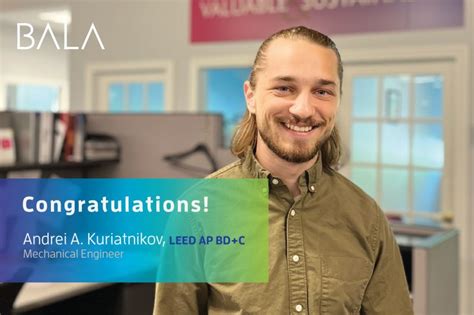 Bala Consulting Engineers On Linkedin Sustainability Engineers Leed Congratulations