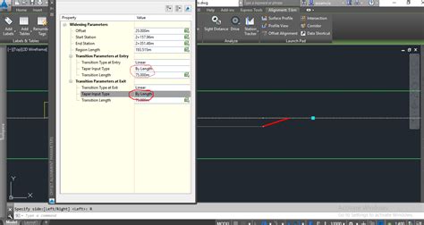 Solved Alignment Widening Command Settings Autodesk Community