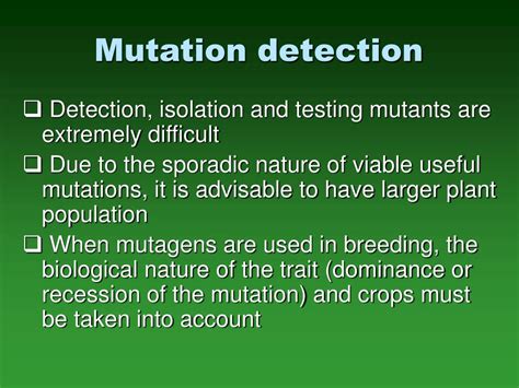 PPT Mutation Breeding PowerPoint Presentation Free Download ID 444006