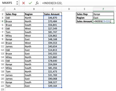 Easy Steps To Master INDEX MATCH With Multiple Criteria