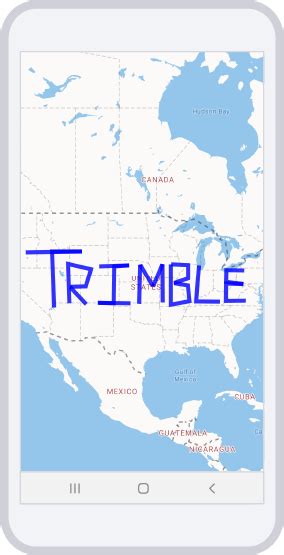 Lines On A Map Mobile Maps Sdk