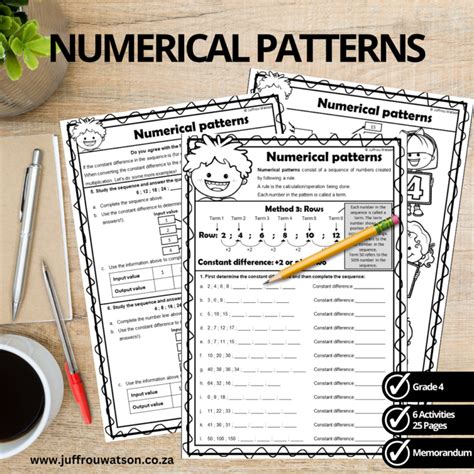 Numerical Patterns Grade ATP CAPS Teacha