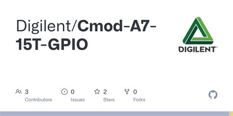 Github Digilent Cmod A7 15t Gpio