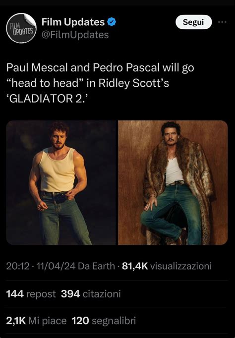 Best Gladiator 2 Posts Reddit