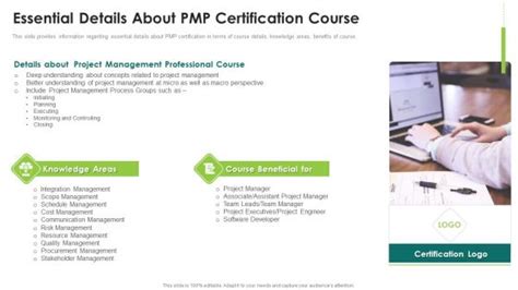 Essential Details About Pmp Certification Course Powerpoint Templates