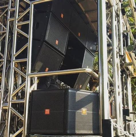 Single Inch Line Array Speaker Cabinet At Piece Speaker Cabinets In Nashik ID