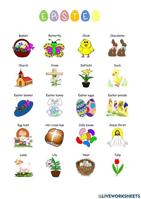 Easter Pictionary Worksheet Teacher Planning French Teaching Resources Teaching French