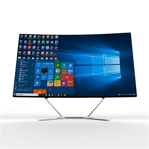 Buy Cheap All In One Pc Curved Screen Inch Monoblock Office All In One Desktop Computer Core