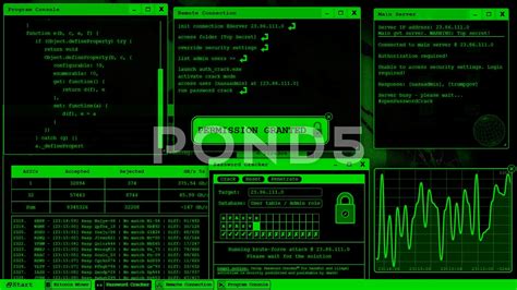Pretend Hacker Screen