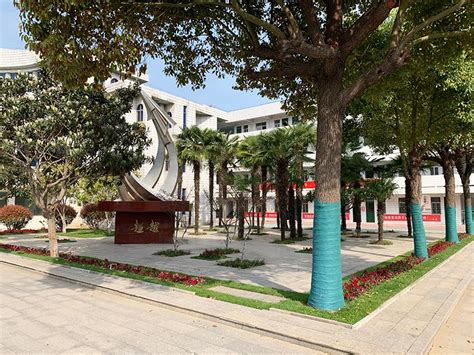 校园美景校园一角 校园风貌 新沂市东华高级中学