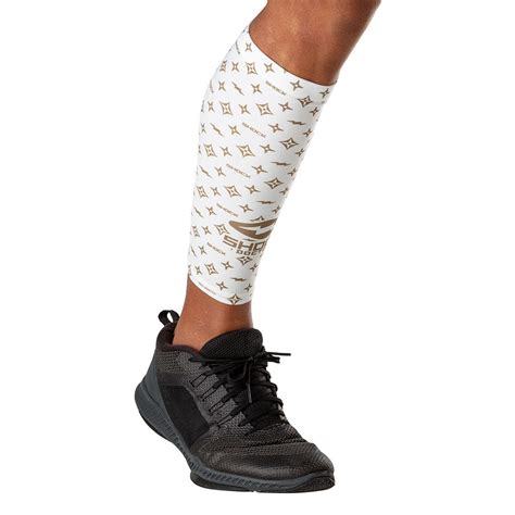Whitegold Lux Showtime Compression Calf Sleeves Shock Doctor