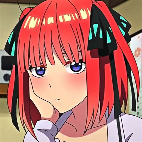 Miku Nakano Cute Pfp Nakano Kawaii Hanayome Toubun Chica Gotoubun Quintessential Quintuplets