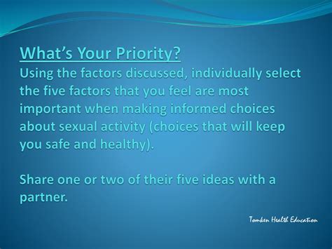Identifying Your Priorities Ppt Download