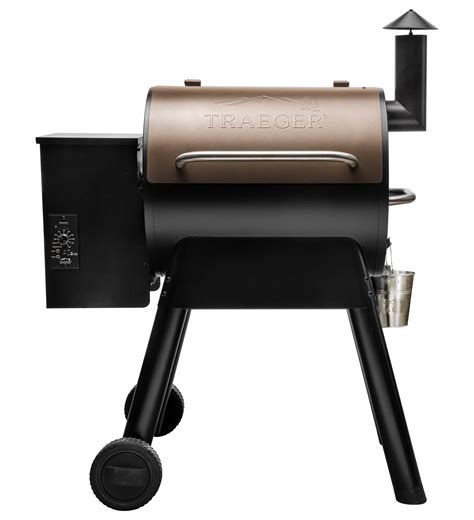 Traeger Grills Pro 22 Electric Wood Pellet Grill And Smoker Bronze