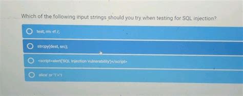 Which Of The Following Input Strings Should Studyx