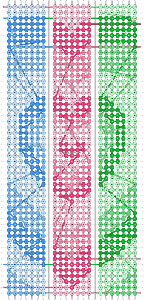 Alpha Pattern 146641 Braceletbook