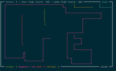Play Multiplayer Tron Arcade Game In Linux Terminal
