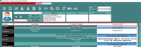 Ehr Template Design