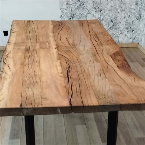 Plateau De Table En Teck Massif 180cm 1104 Au Bon Pied