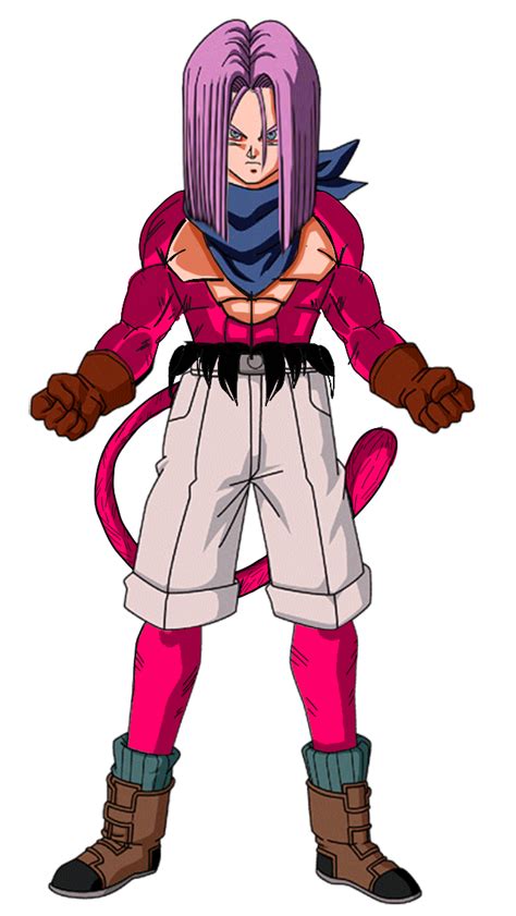 Trunks Gt Ssj4 Render By Thedesconocido On Deviantart